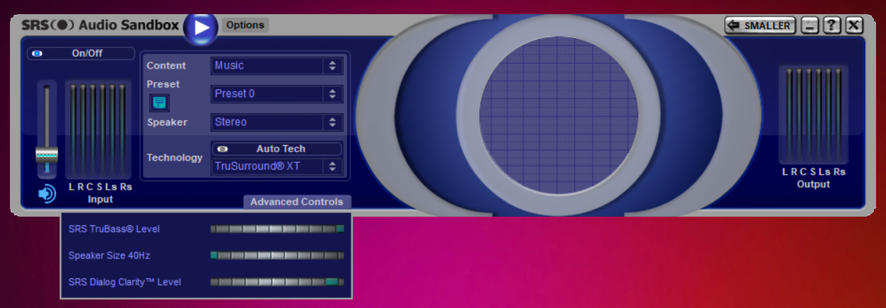 SRS HD Audio Lab让你的200元音箱变2000元-酷居科技
