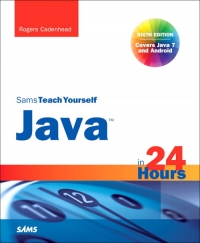 Sams Teach Yourself Java in 24 Hours, 6th Edition – pdf – 电子书免费下载-酷居科技